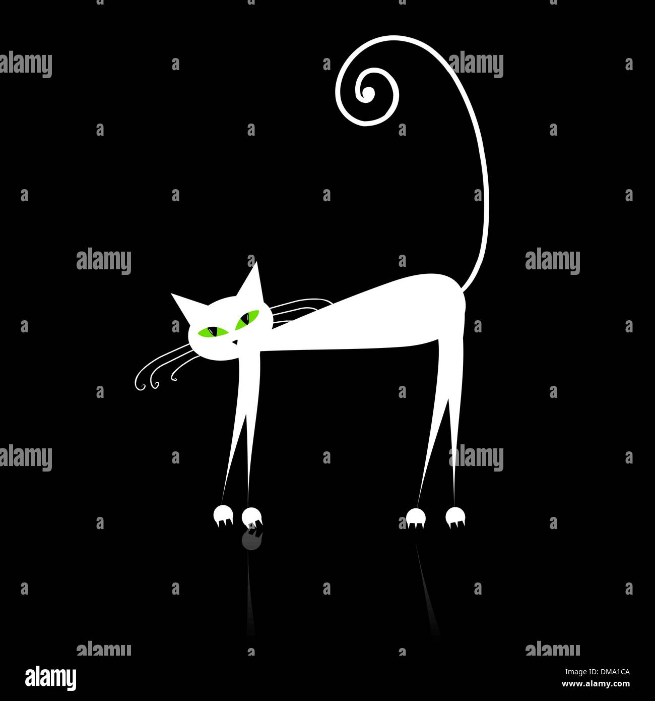 Beautiful black white hand Stock Vector Images - Alamy