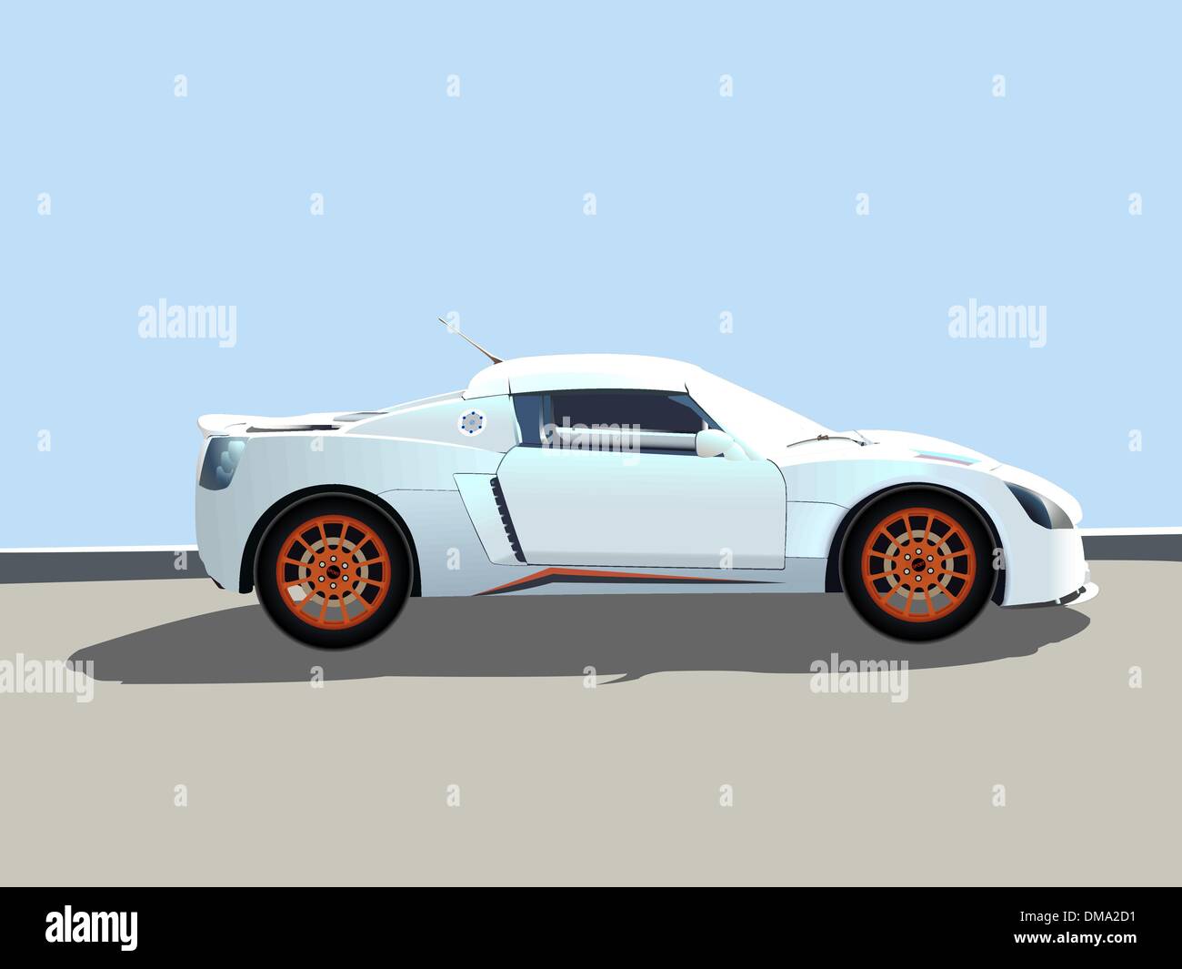 sport car illustration Stock Vector Image & Art - Alamy