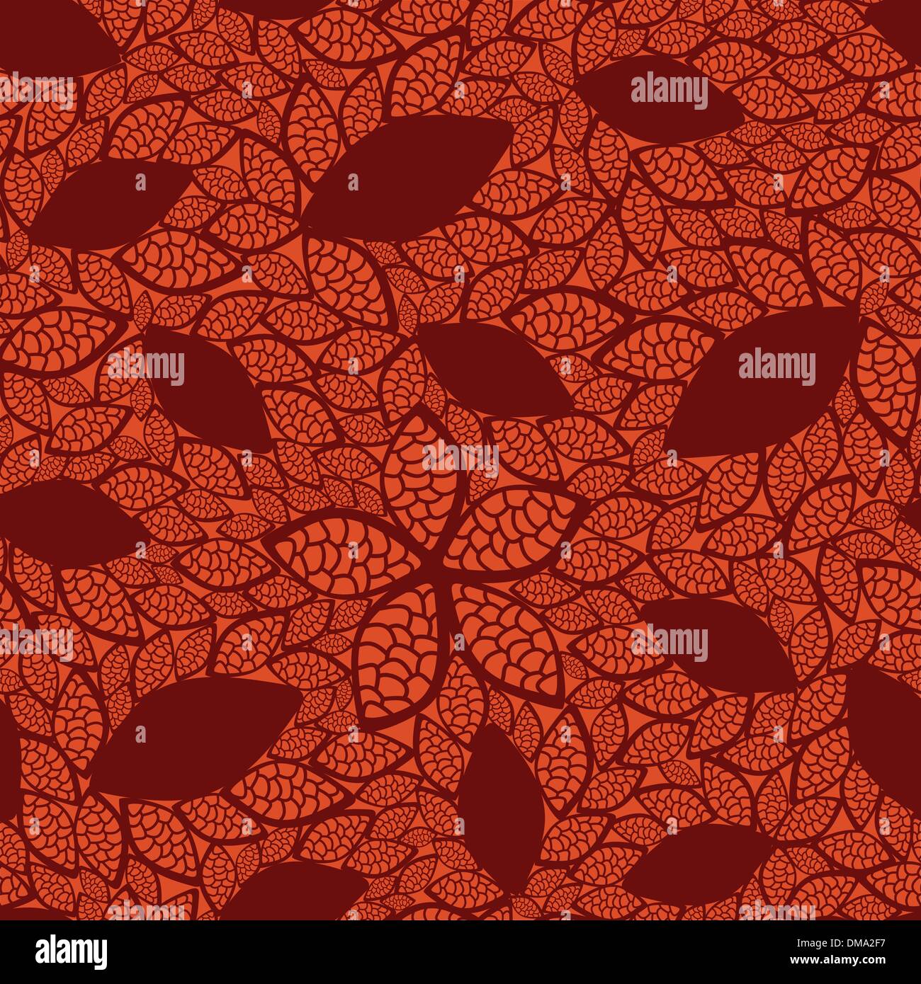 Autumn red flowers on Stock Vector Images - Alamy