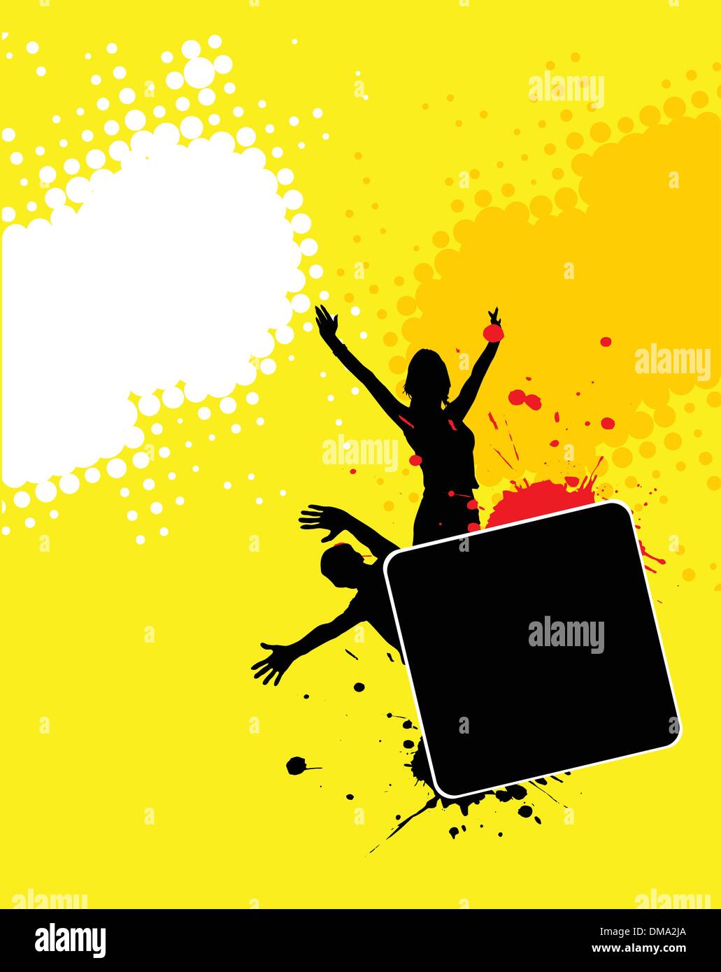 Time disco Stock Vector Images - Alamy