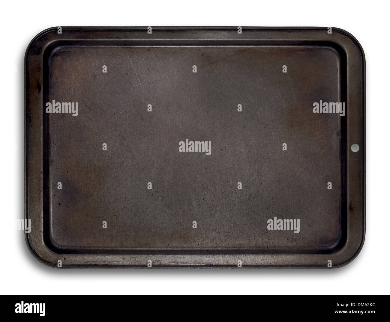 Used baking tray with metal texture Stock Photo - Alamy