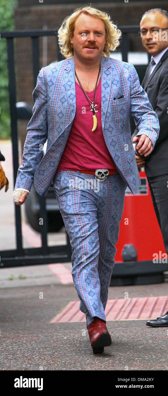 Keith Lemon aka Leigh Francis leaves the ITV studios London, England ...