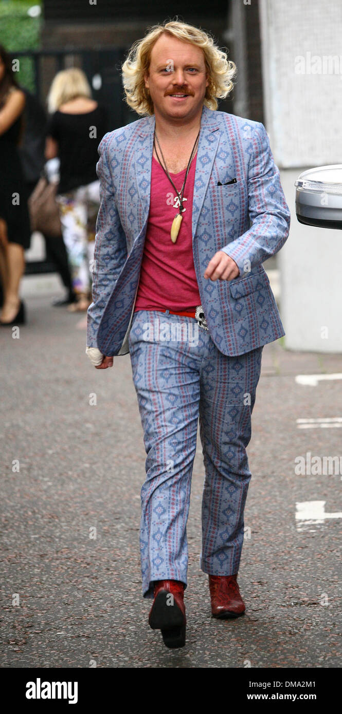 Keith Lemon aka Leigh Francis leaves the ITV studios London, England ...