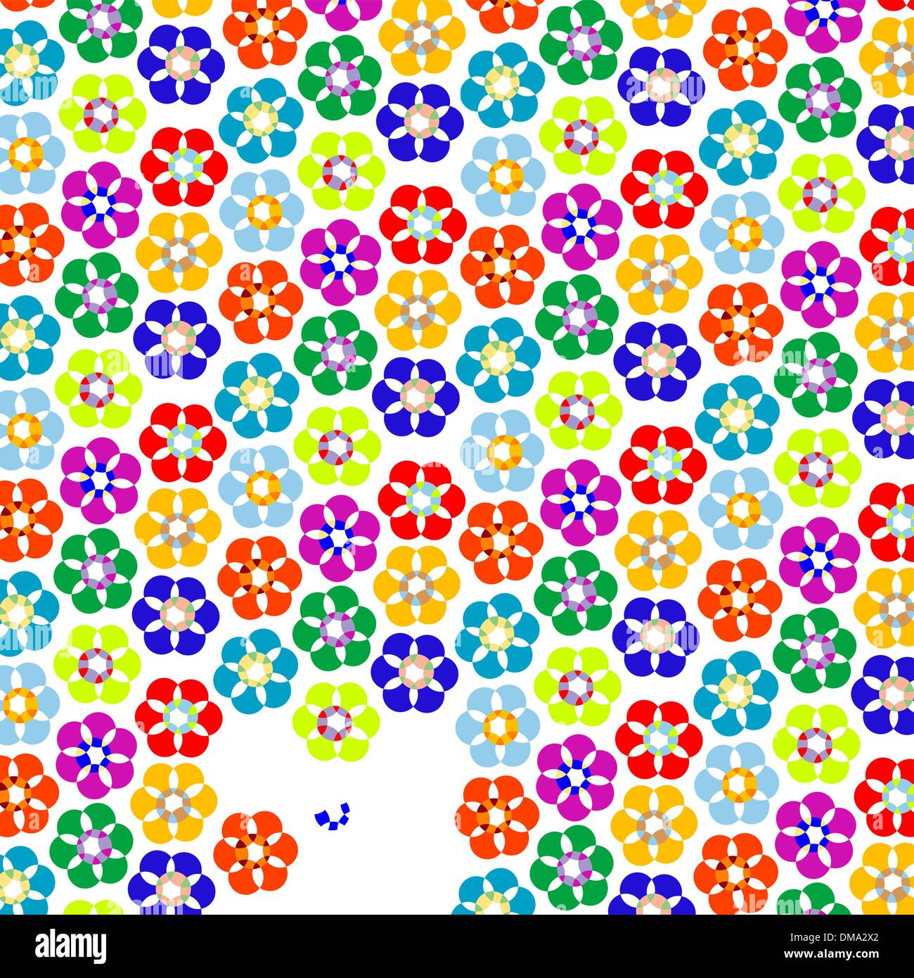strange flowers pattern Stock Vector Image & Art - Alamy