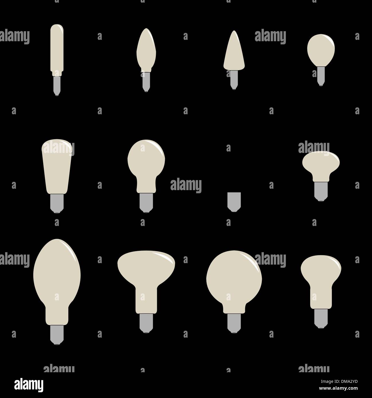 Fluorescent light art Stock Vector Images - Alamy