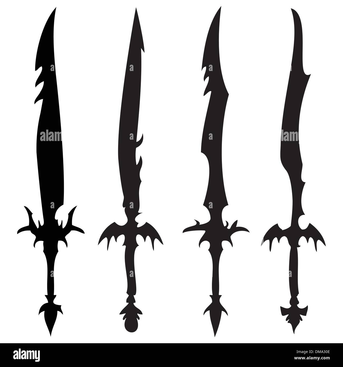 Swords Stock Vector Images - Alamy