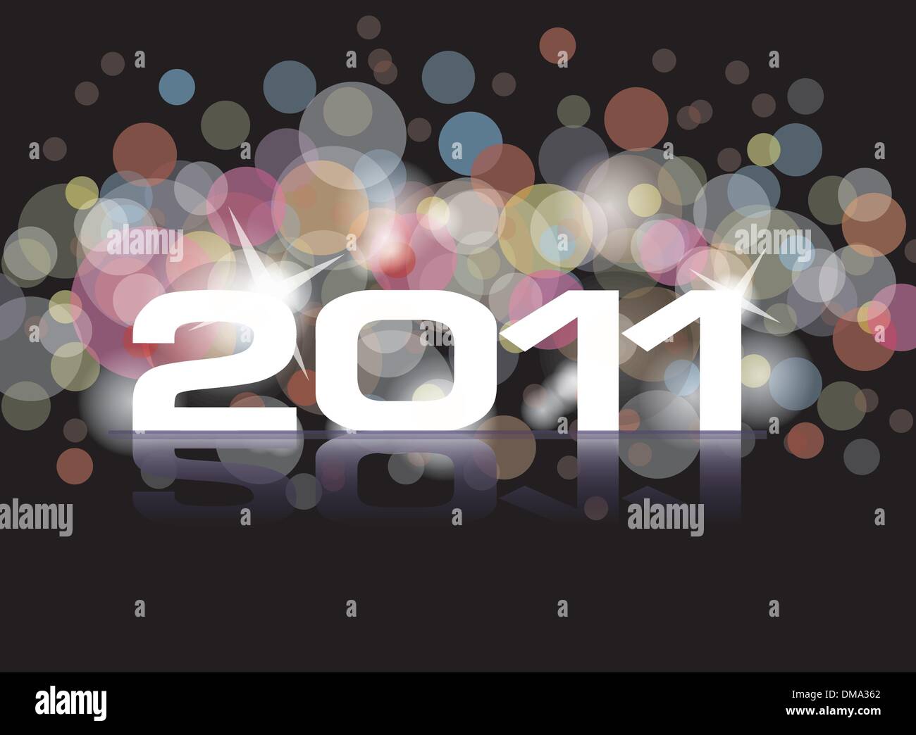 2011 years Stock Vector Images - Alamy