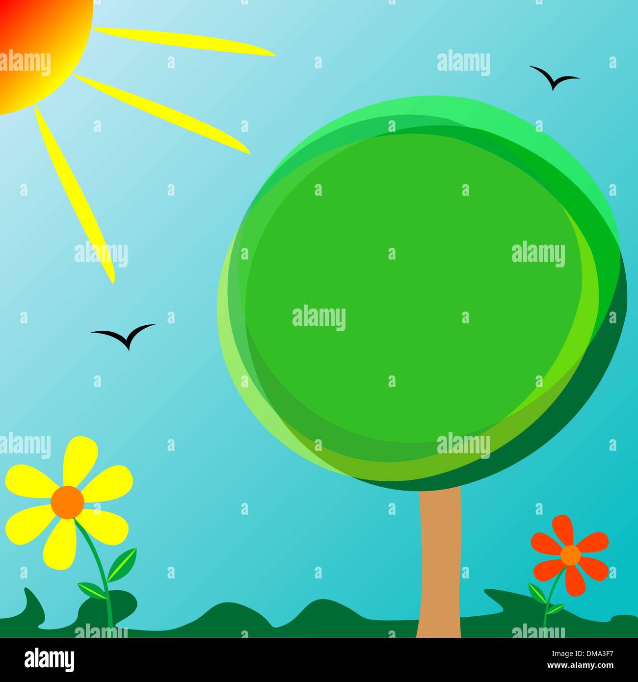 Stylish tree art hi-res stock photography and images - Alamy