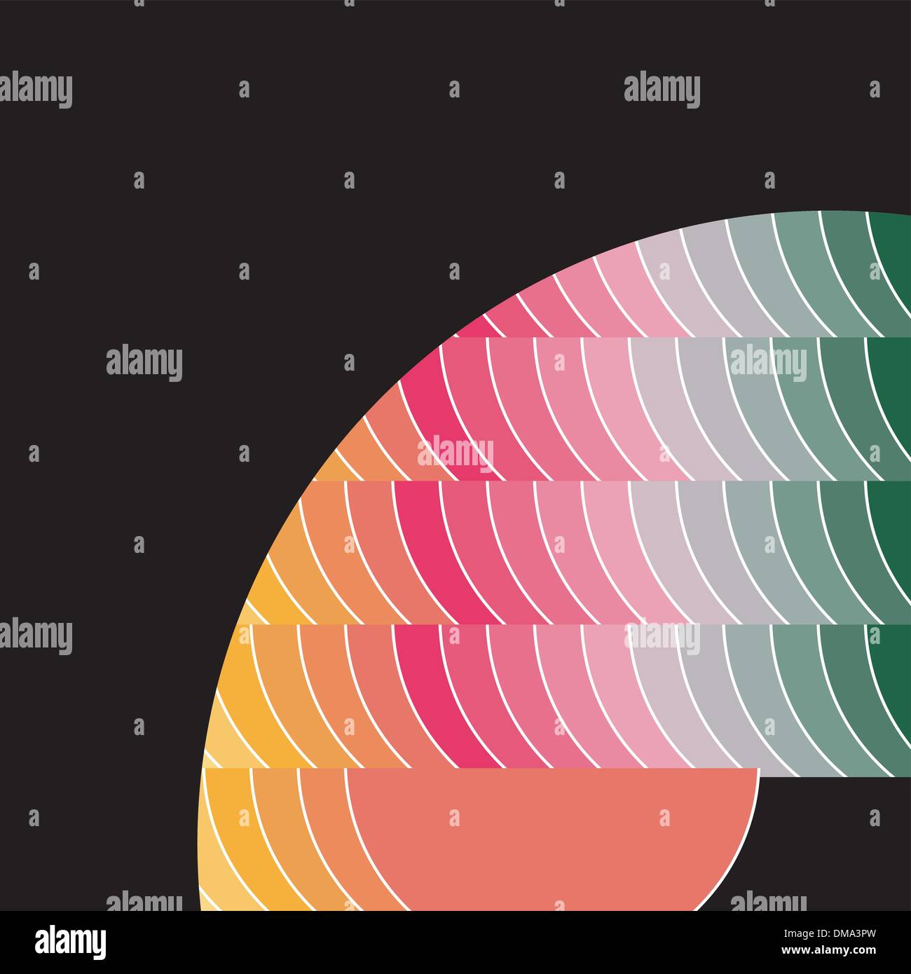 Circle on squares hi-res stock photography and images - Alamy