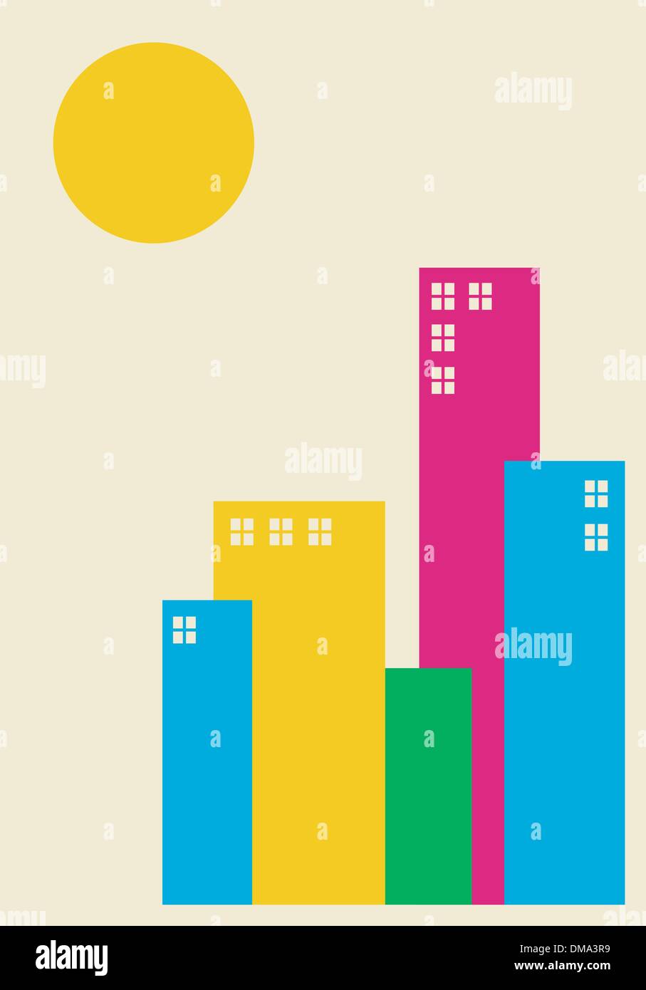 Spring time city Stock Vector Image & Art - Alamy