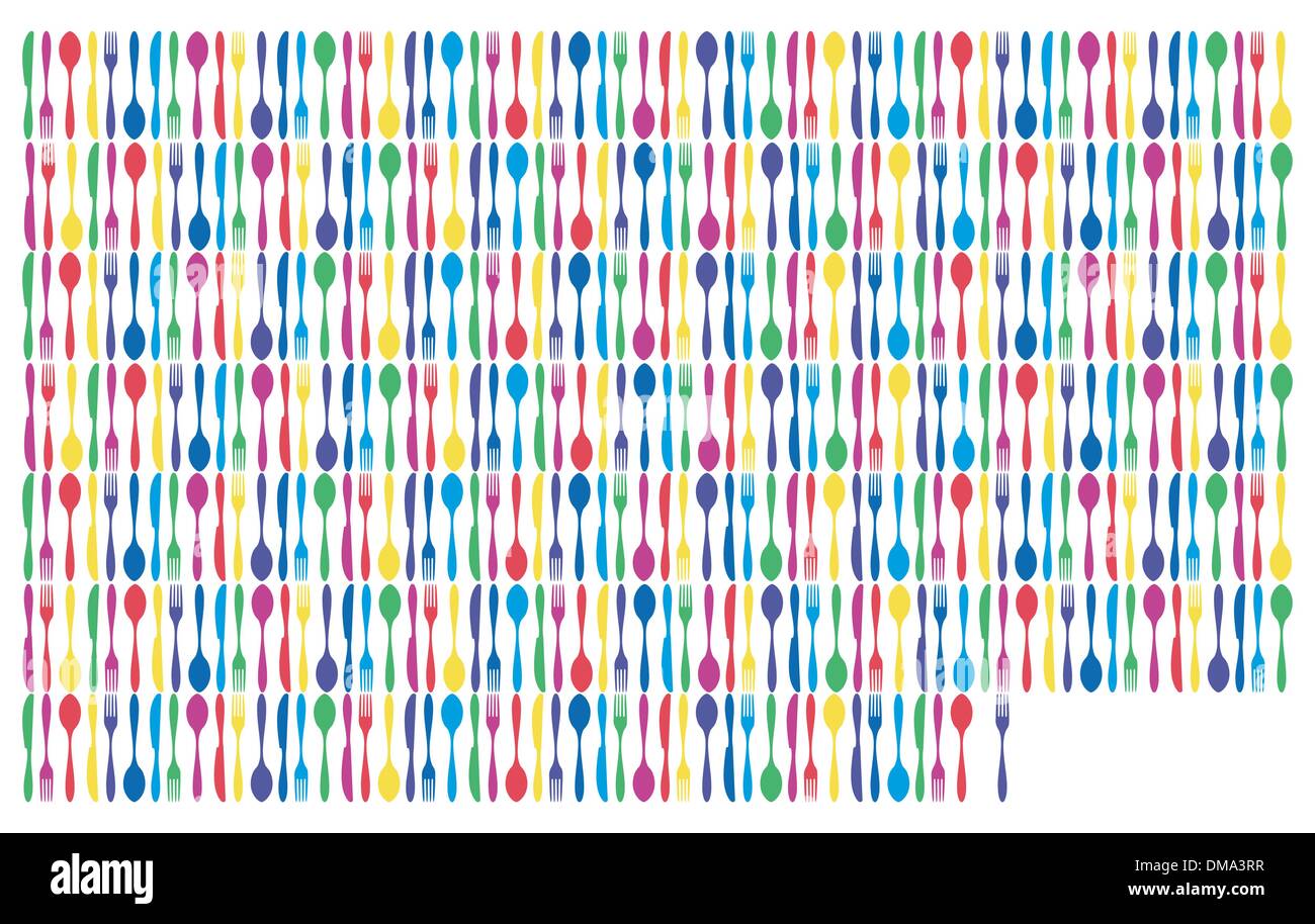 Cutlery fork knife Stock Vector Images - Alamy