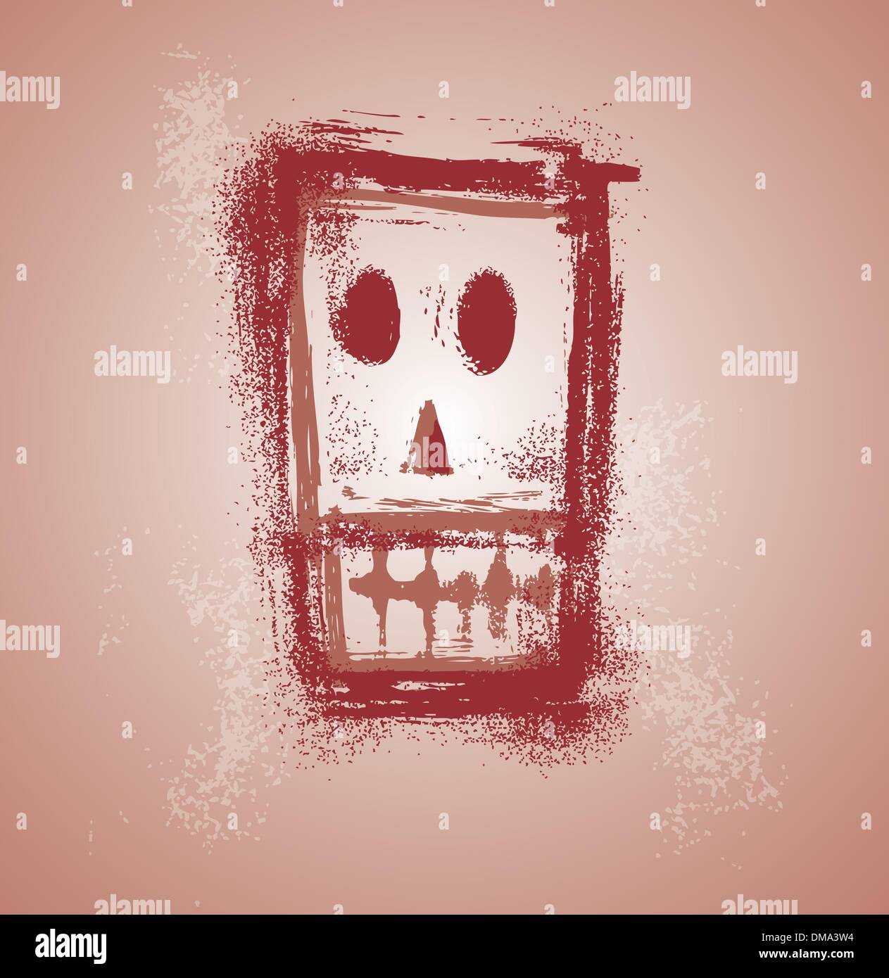 Graphic skull hi-res stock photography and images - Alamy