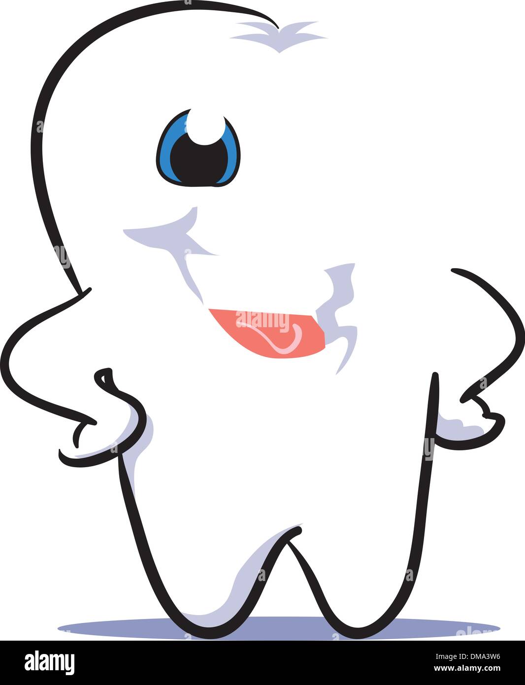 Toothpaste smiling Stock Vector Images - Alamy