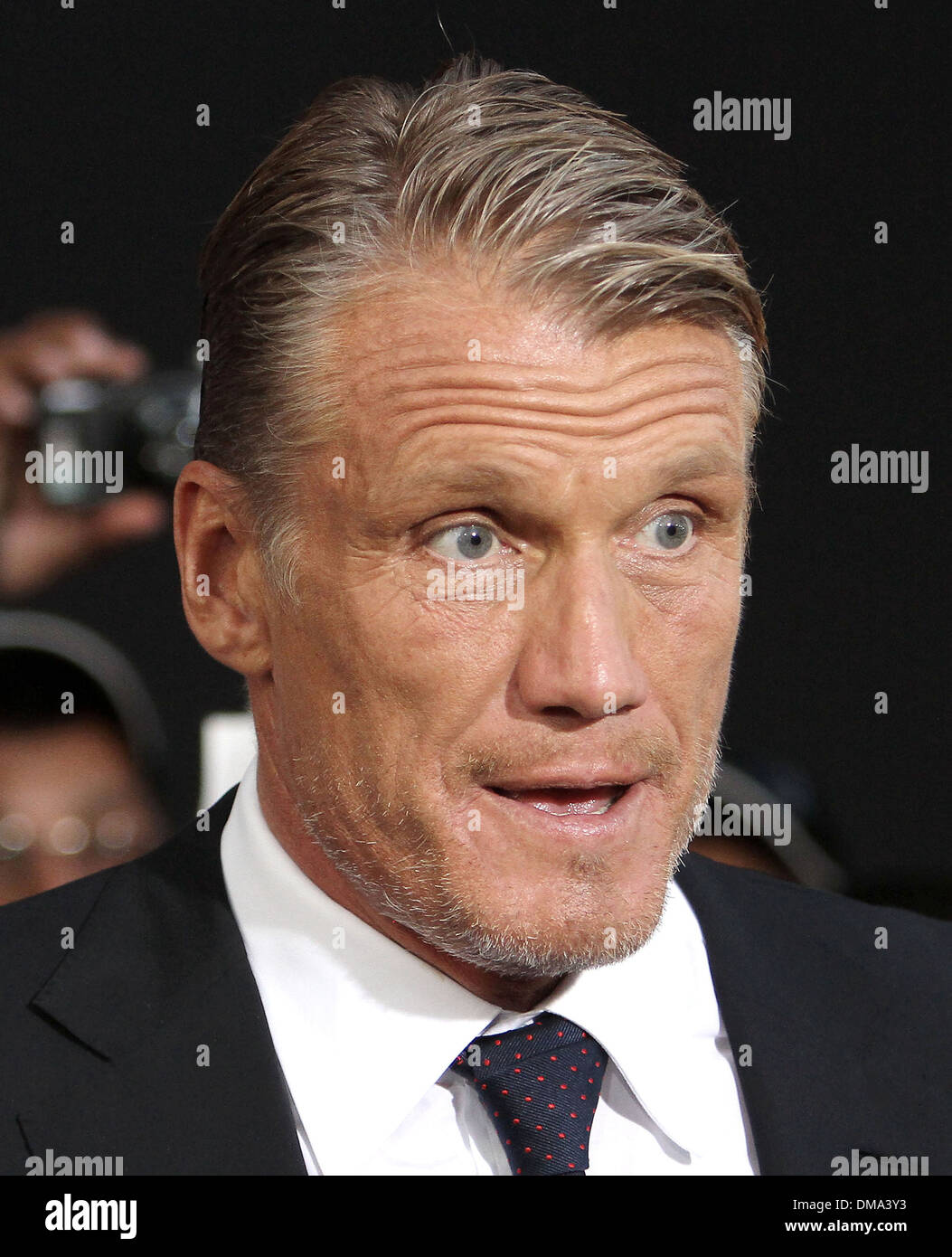 Dolph Lundgren at Los Angeles Premiere of Expendables 2 at Grauman’s ...