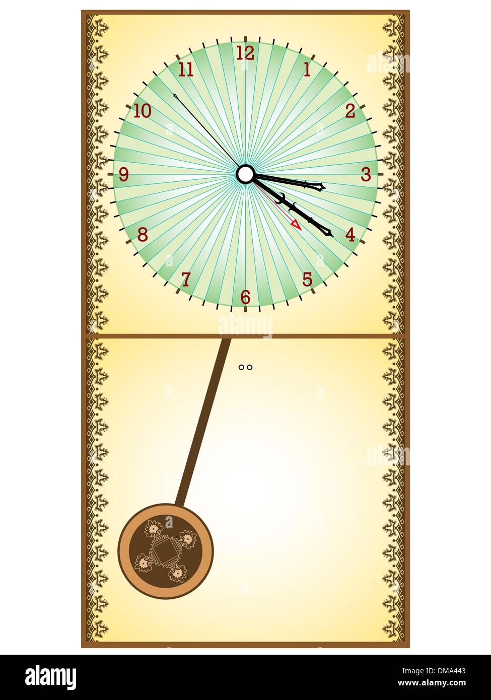 Pendule pendule Stock Vector Images - Alamy