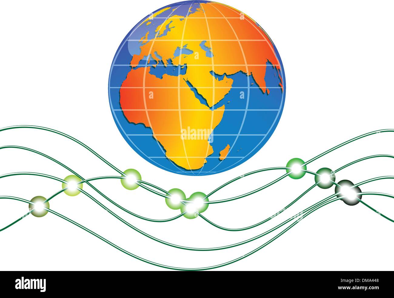 Half the world Stock Vector Images - Alamy