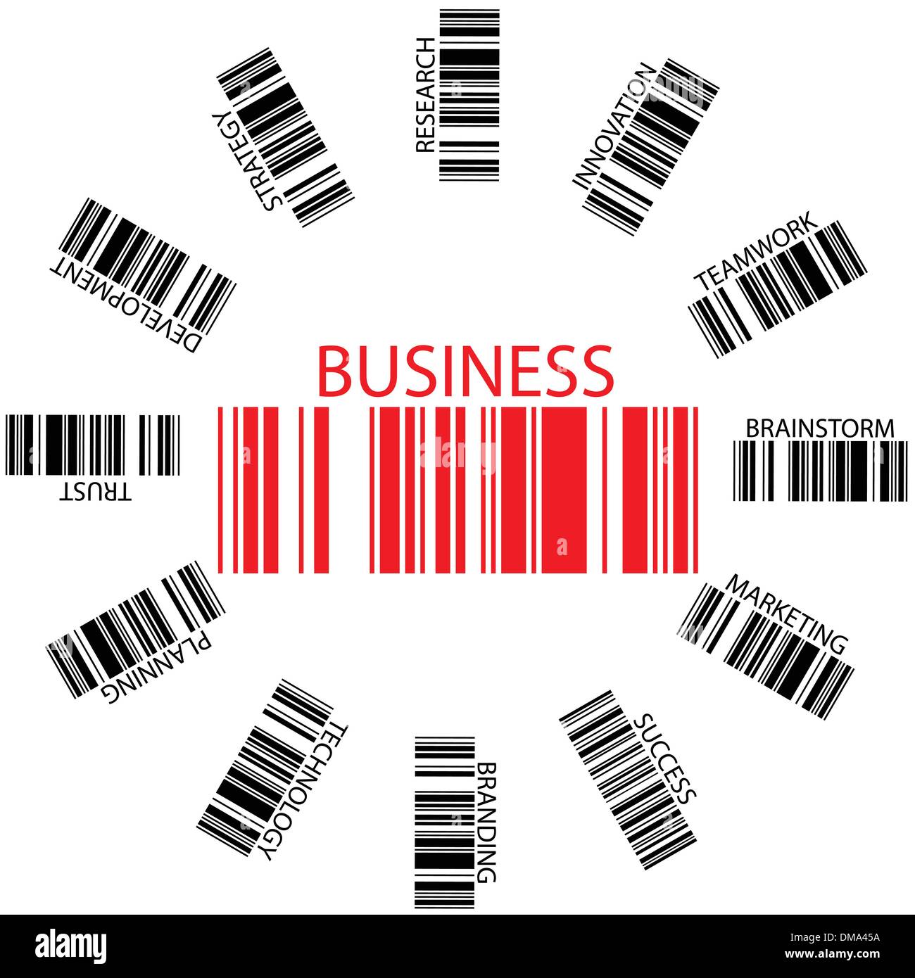 business bar codes Stock Vector Image & Art - Alamy