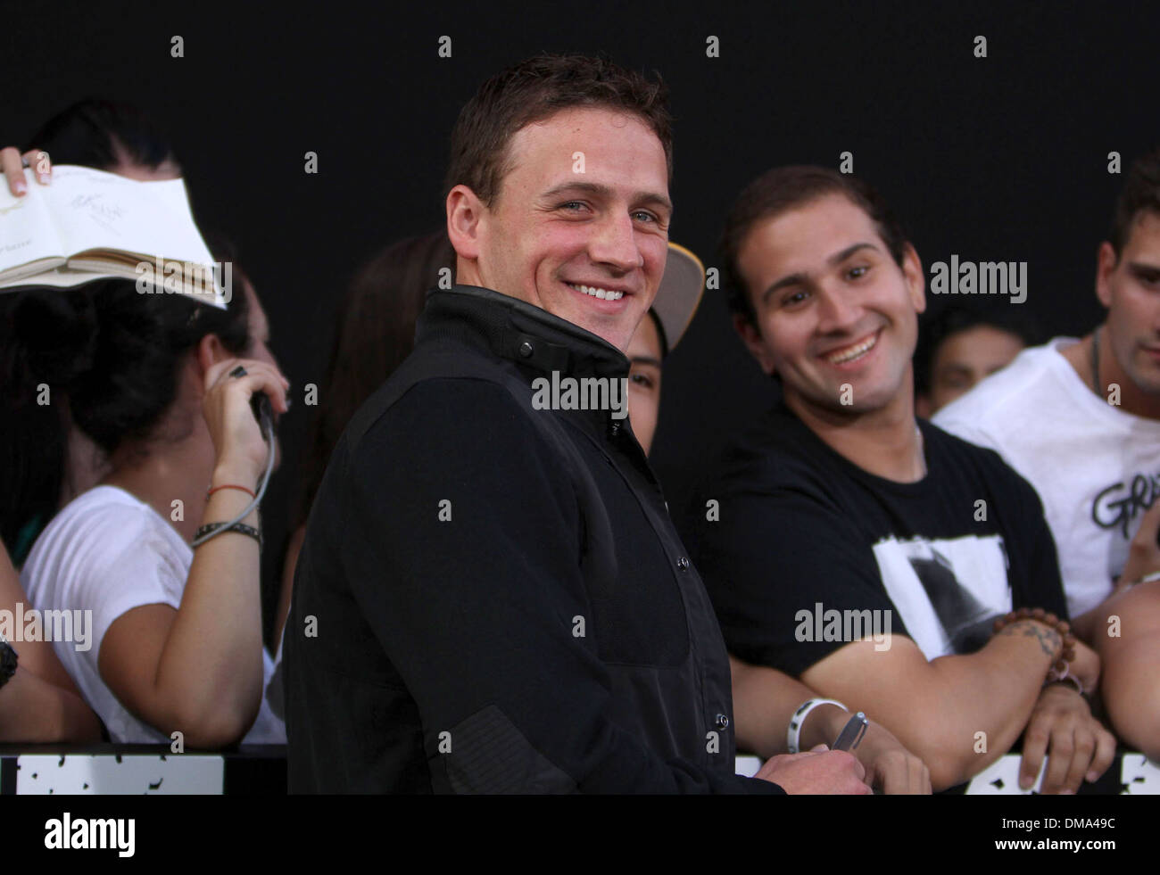 Ryan Lochte at Los Angeles Premiere of Expendables 2 at Grauman’s ...