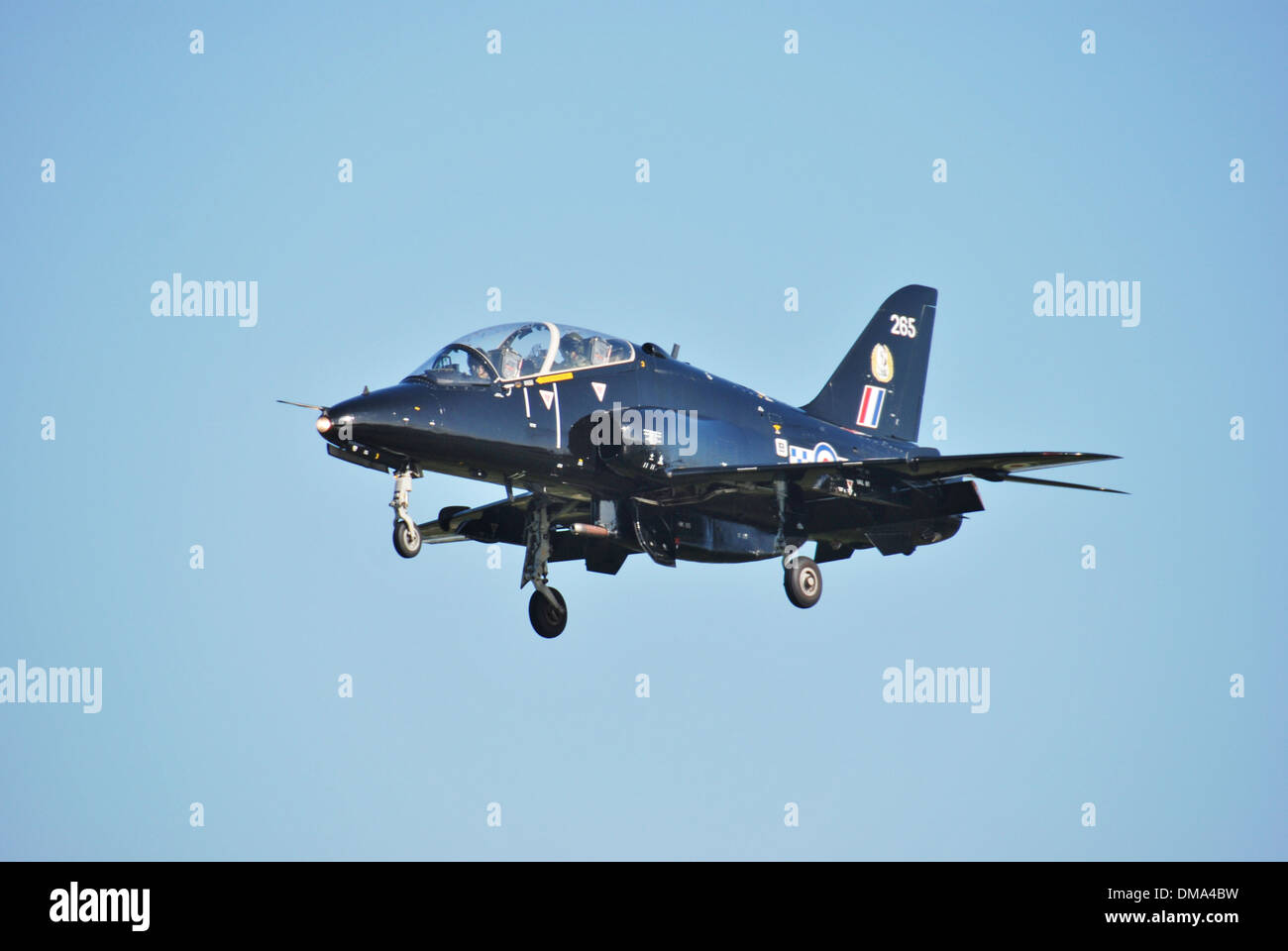 Hawk Trainer for Fast Jet pilots - RAF Valley, Anglesey Wales Stock Photo - Alamy