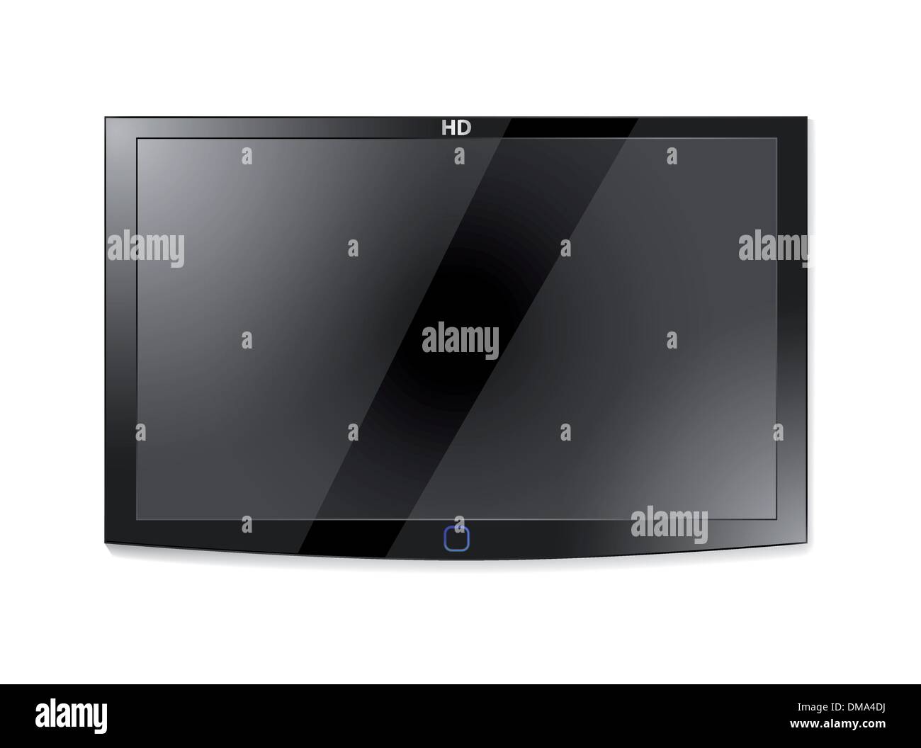 Modern widescreen tv lcd Cut Out Stock Images & Pictures - Alamy