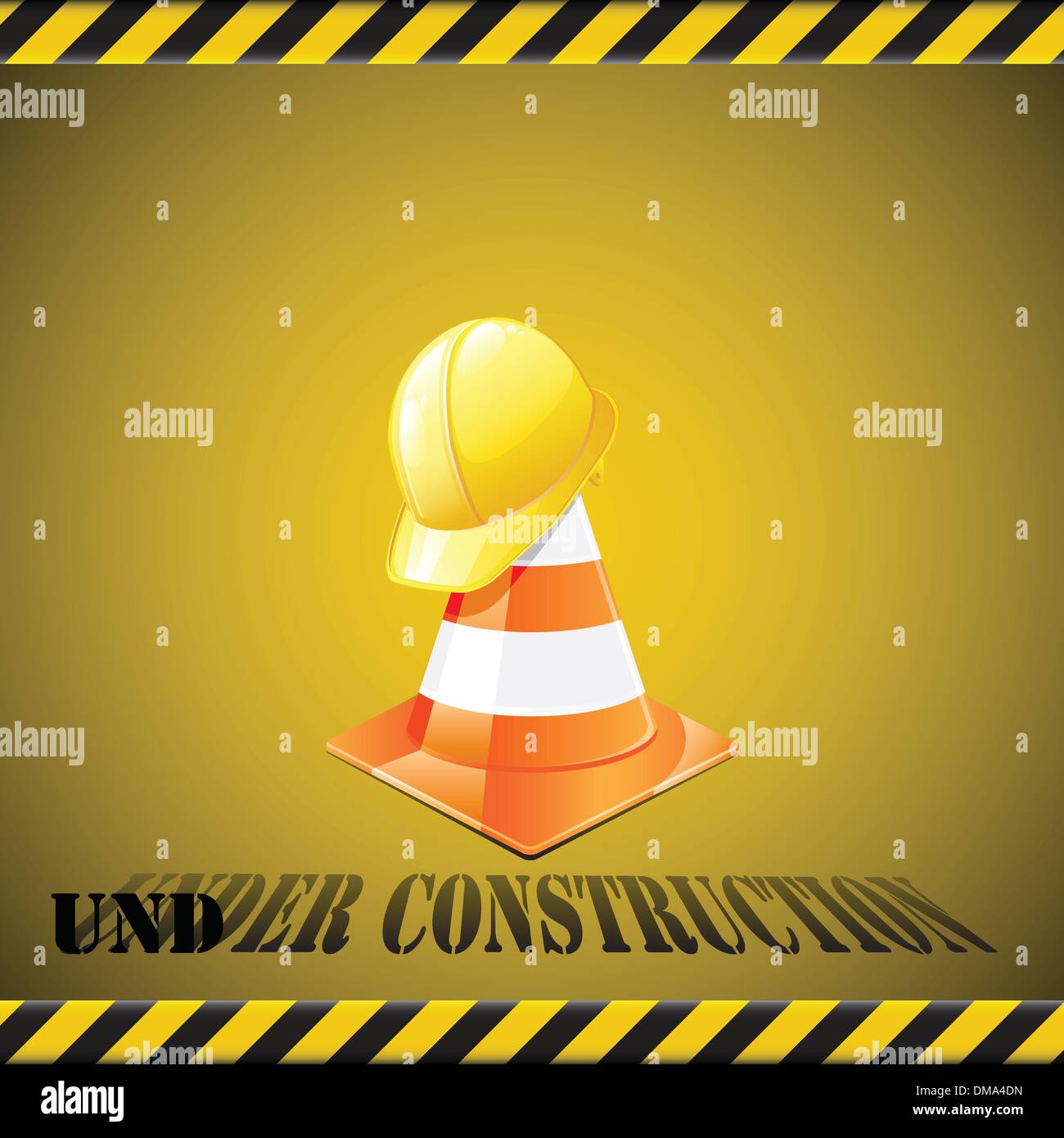 Under construction background Stock Vector Images - Alamy