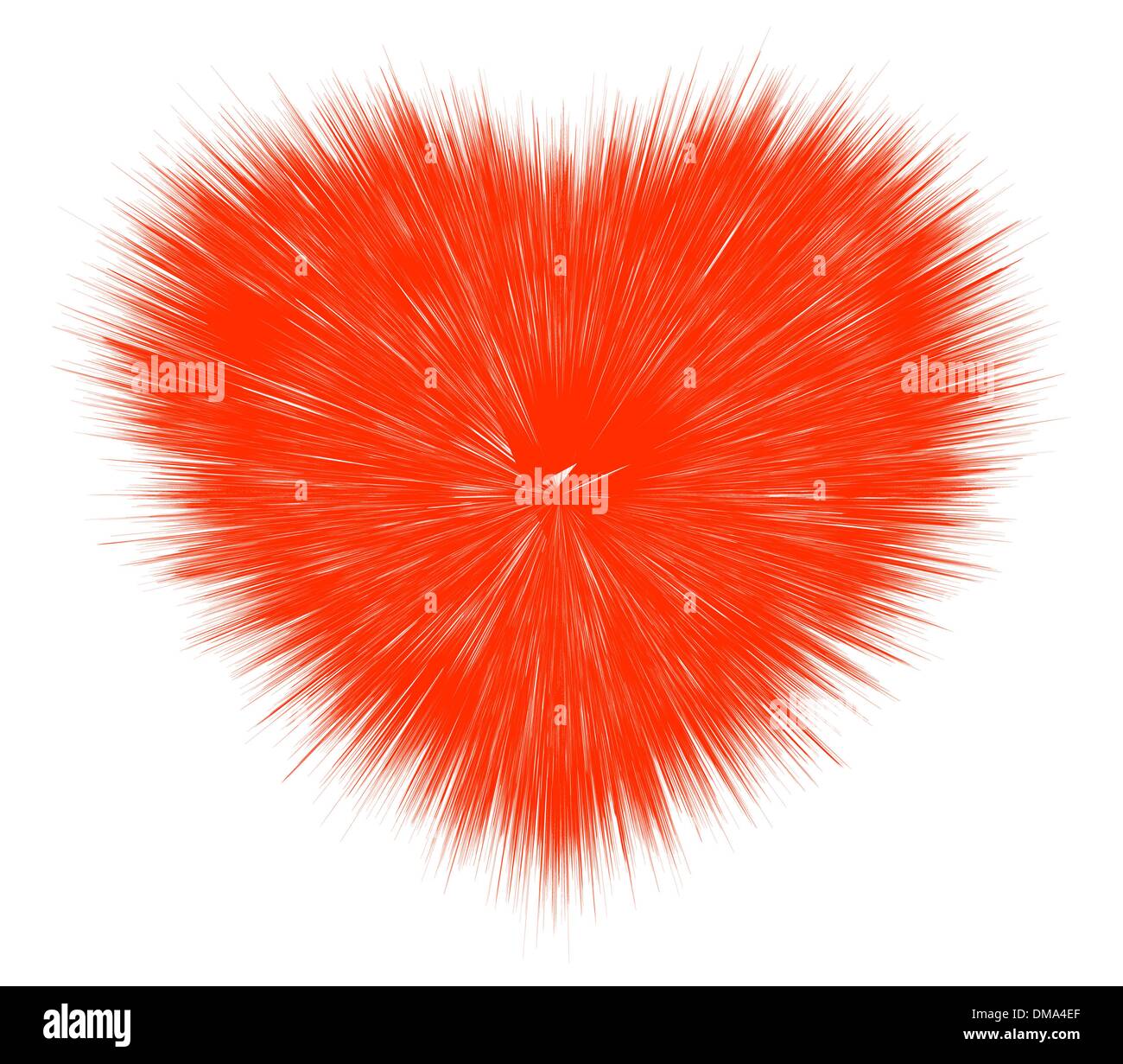 Abstract Glowing Heart. EPS 8 Stock Vector Image & Art - Alamy