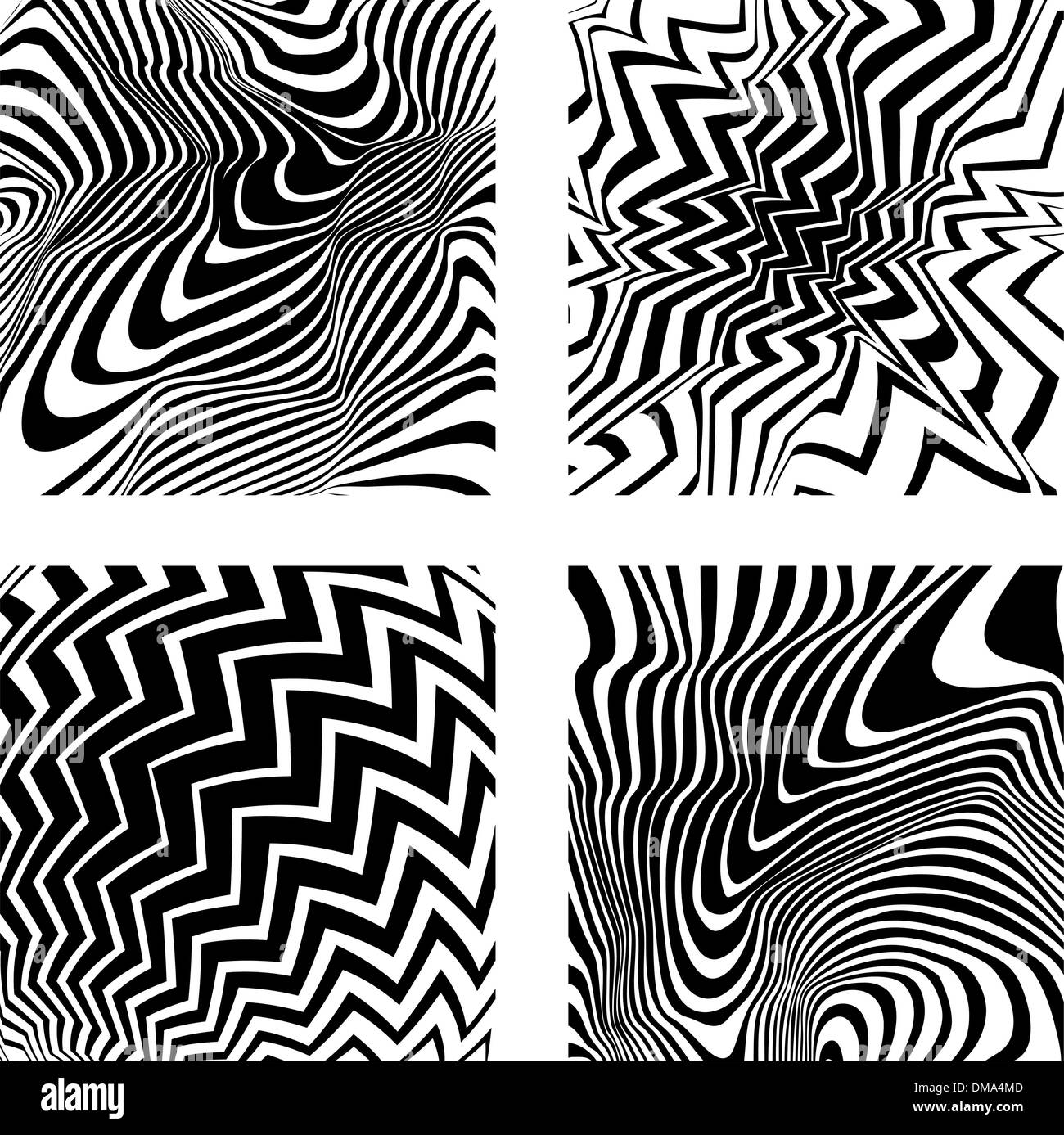 Four optical backgrounds Stock Vector Image & Art - Alamy