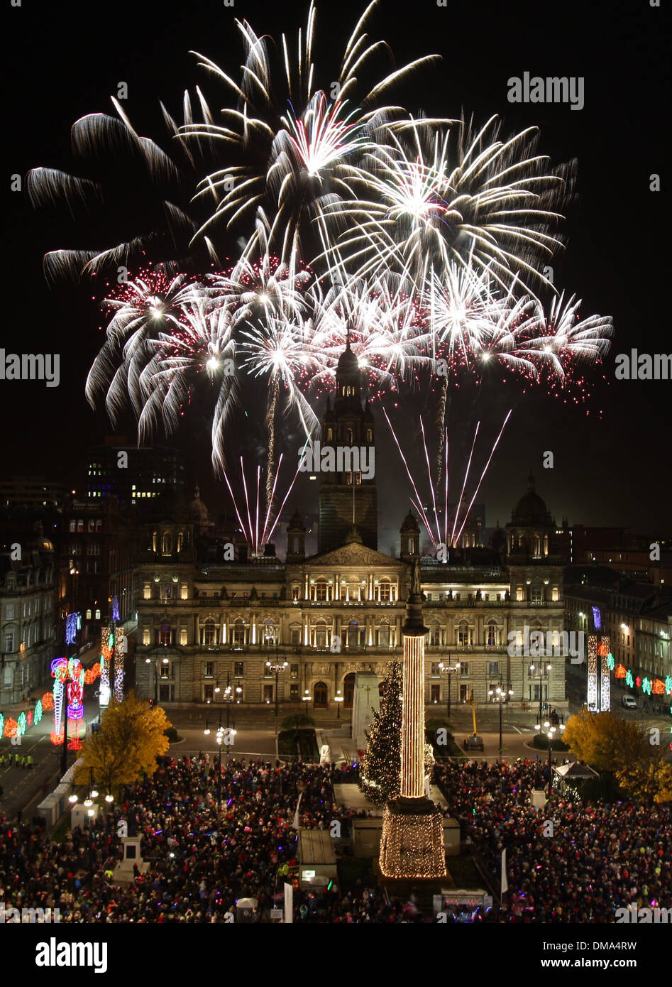 Glasgow fireworks hi-res stock photography and images - Alamy