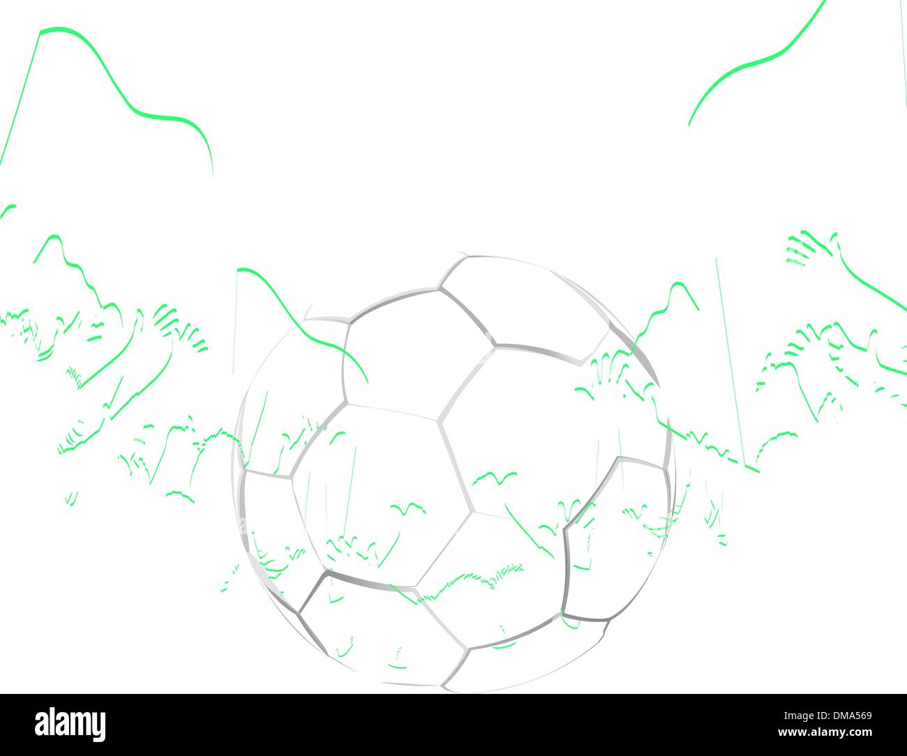 Football fans crowd. EPS 8 Stock Vector Image & Art - Alamy