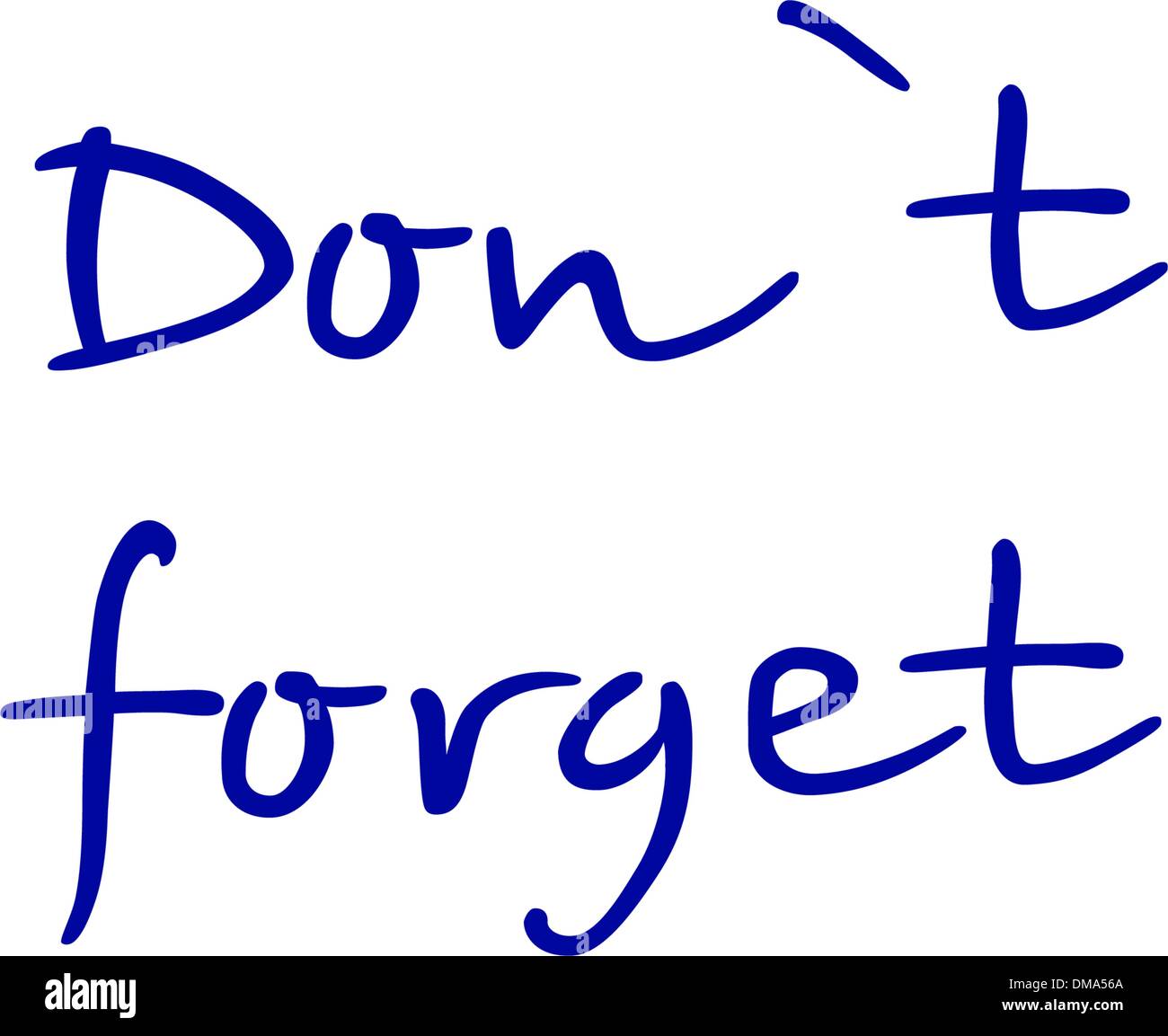 Dont vector vectors Stock Vector Images - Alamy