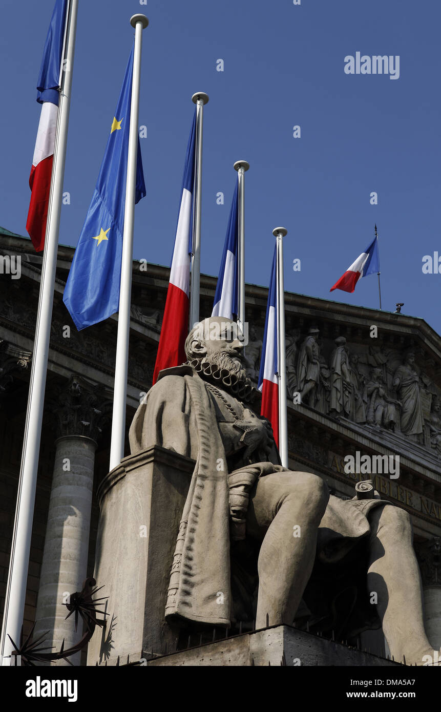 Paris: French National Assembly Stock Photo - Alamy