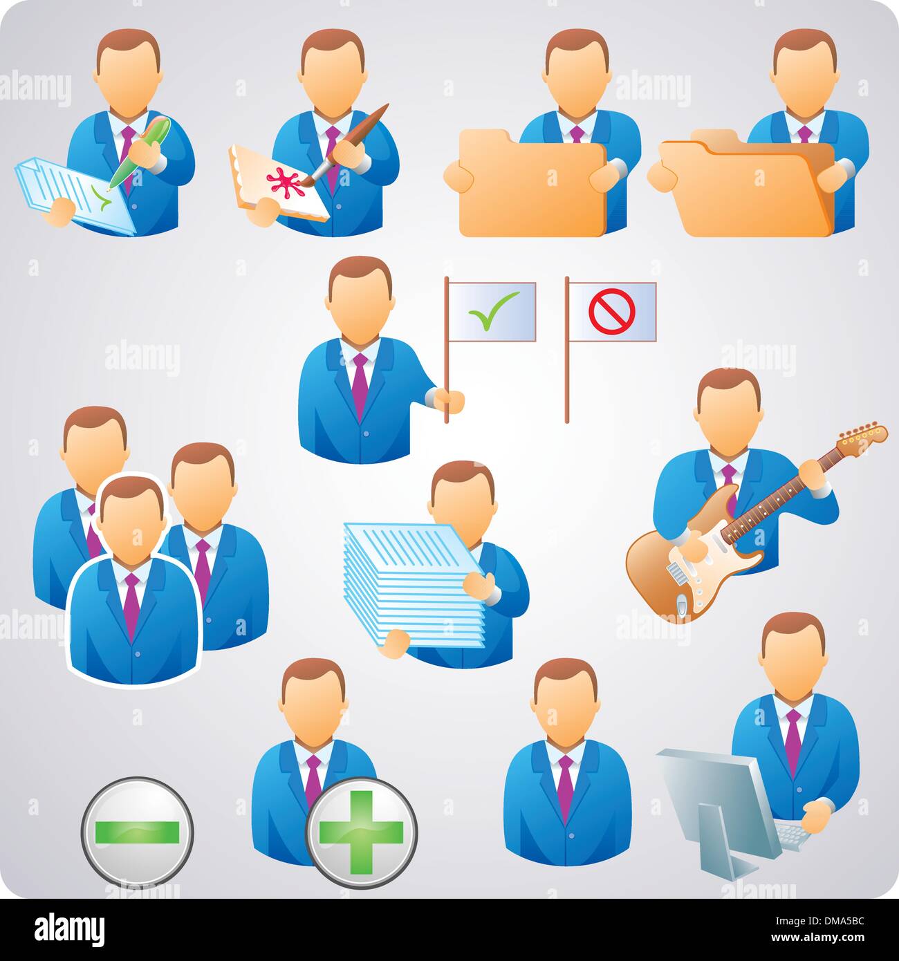 Webdesign people Stock Vector Images - Alamy