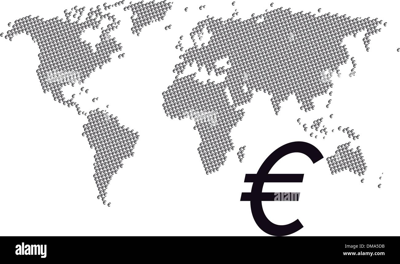 Currency world map hi-res stock photography and images - Alamy