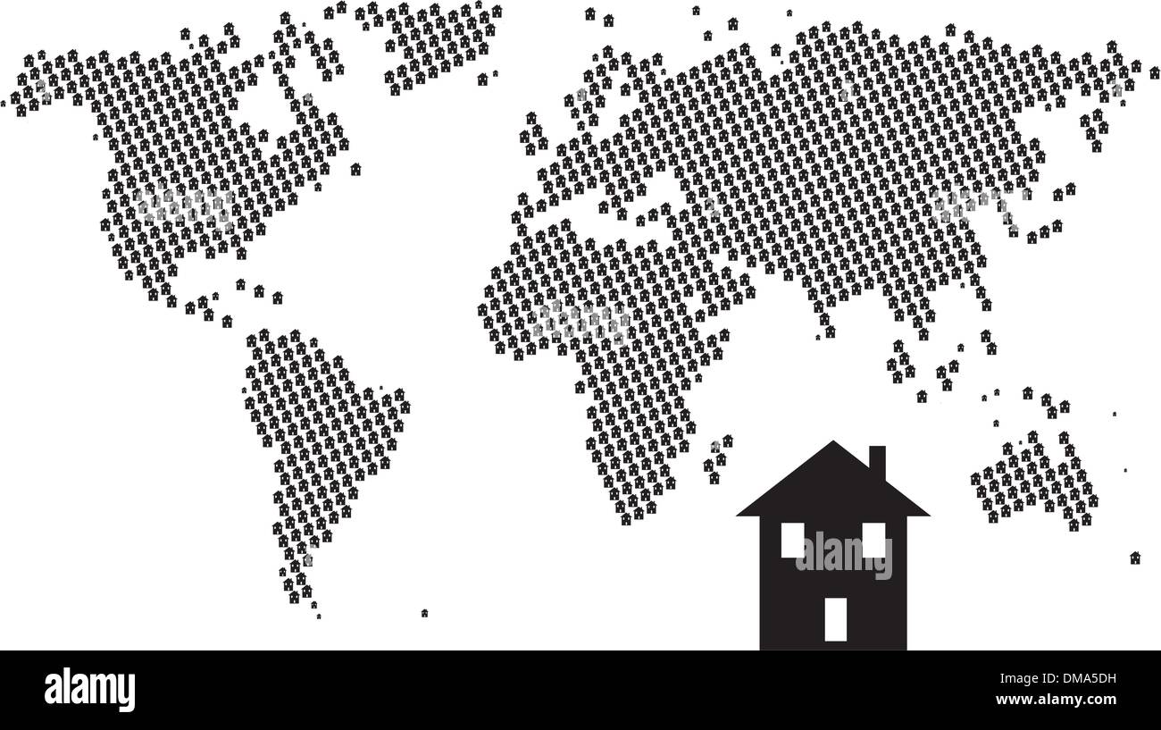 World housing Stock Vector Images - Alamy