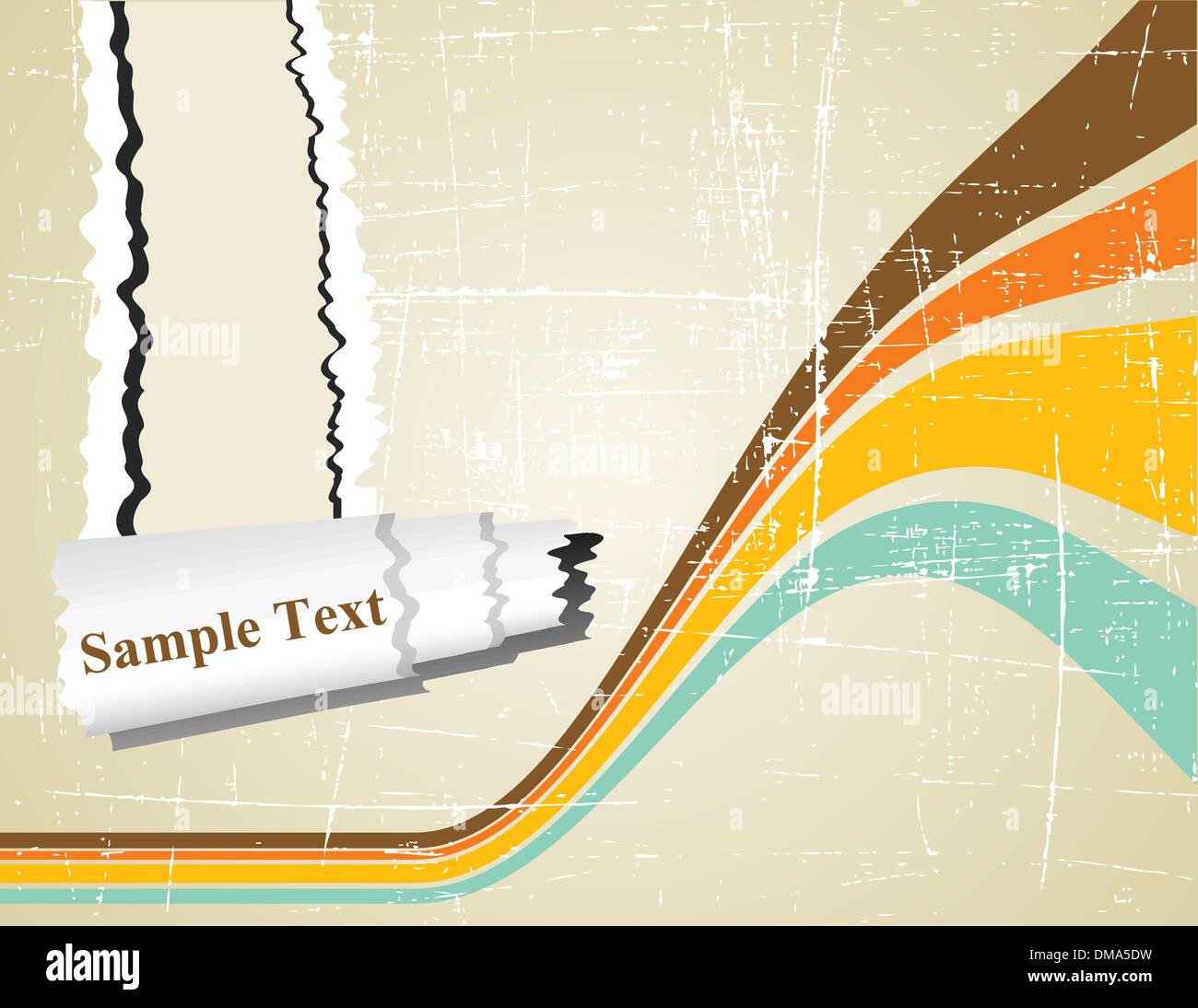 the vector retro grunge background Stock Vector Image & Art - Alamy