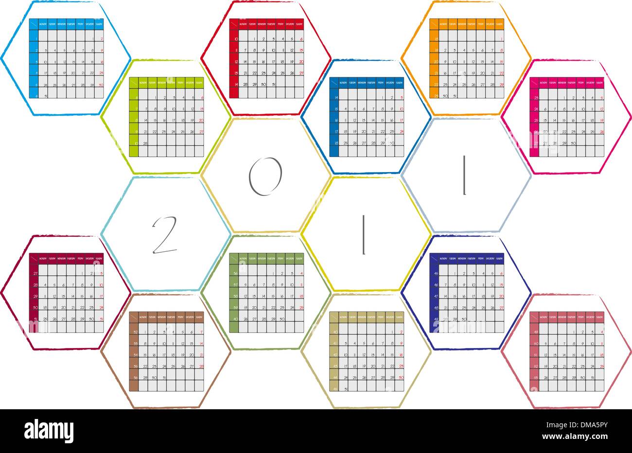 Abstract calendar hi-res stock photography and images - Alamy