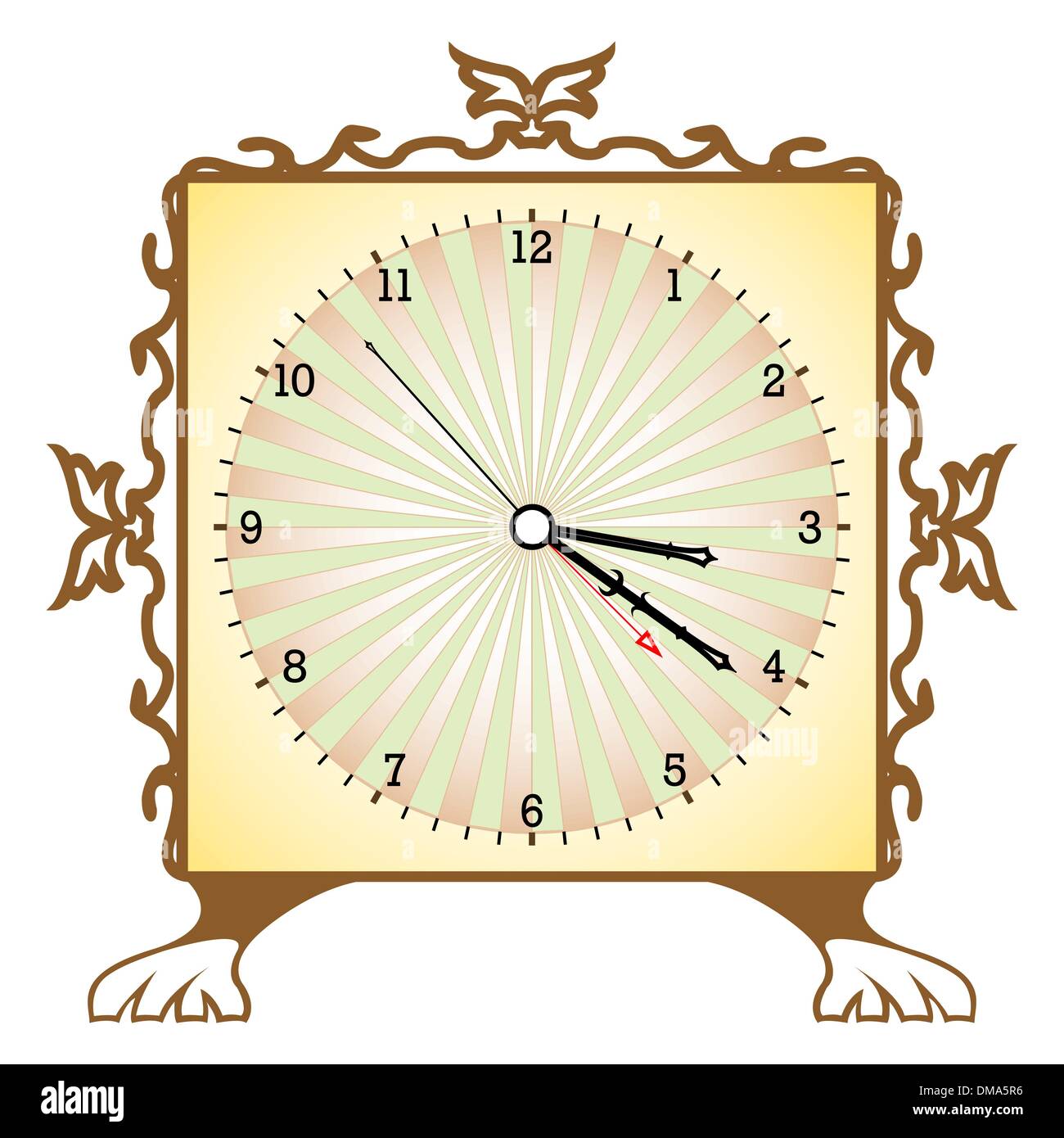 Record clock Stock Vector Images - Alamy