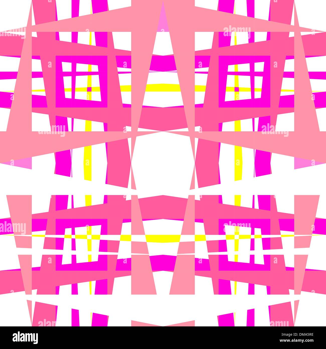 Geometric shapes background pink Stock Vector Images - Alamy