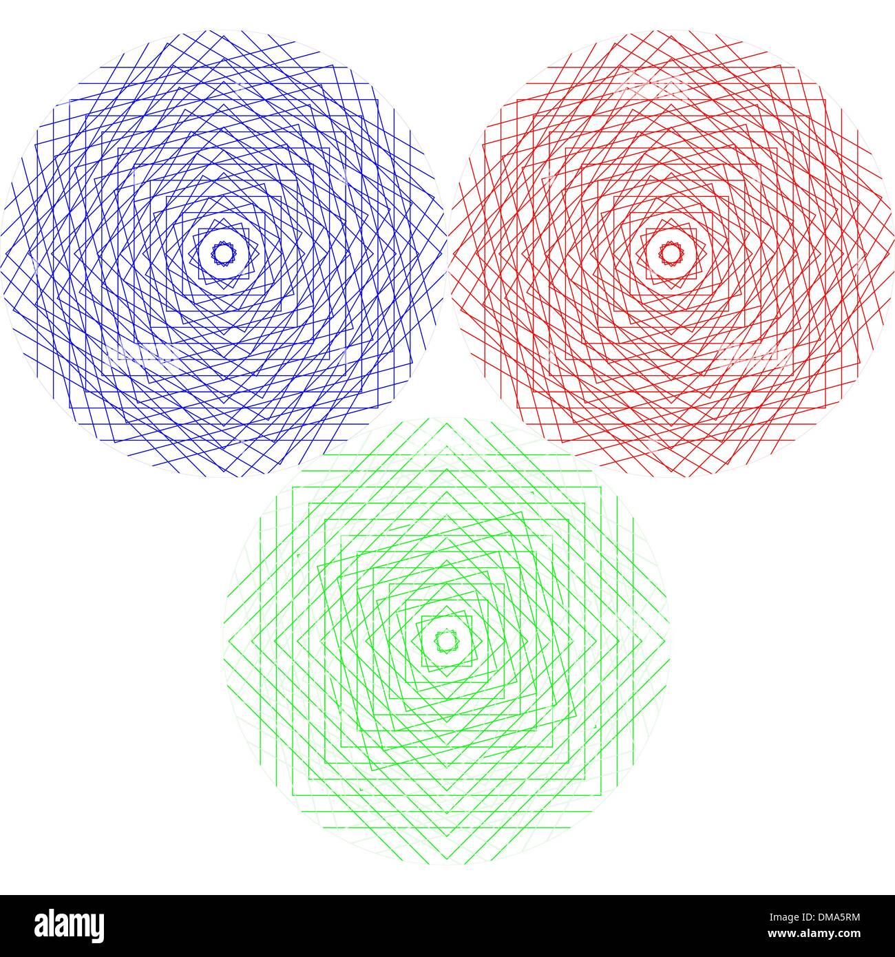 Red and white circles Cut Out Stock Images & Pictures - Alamy