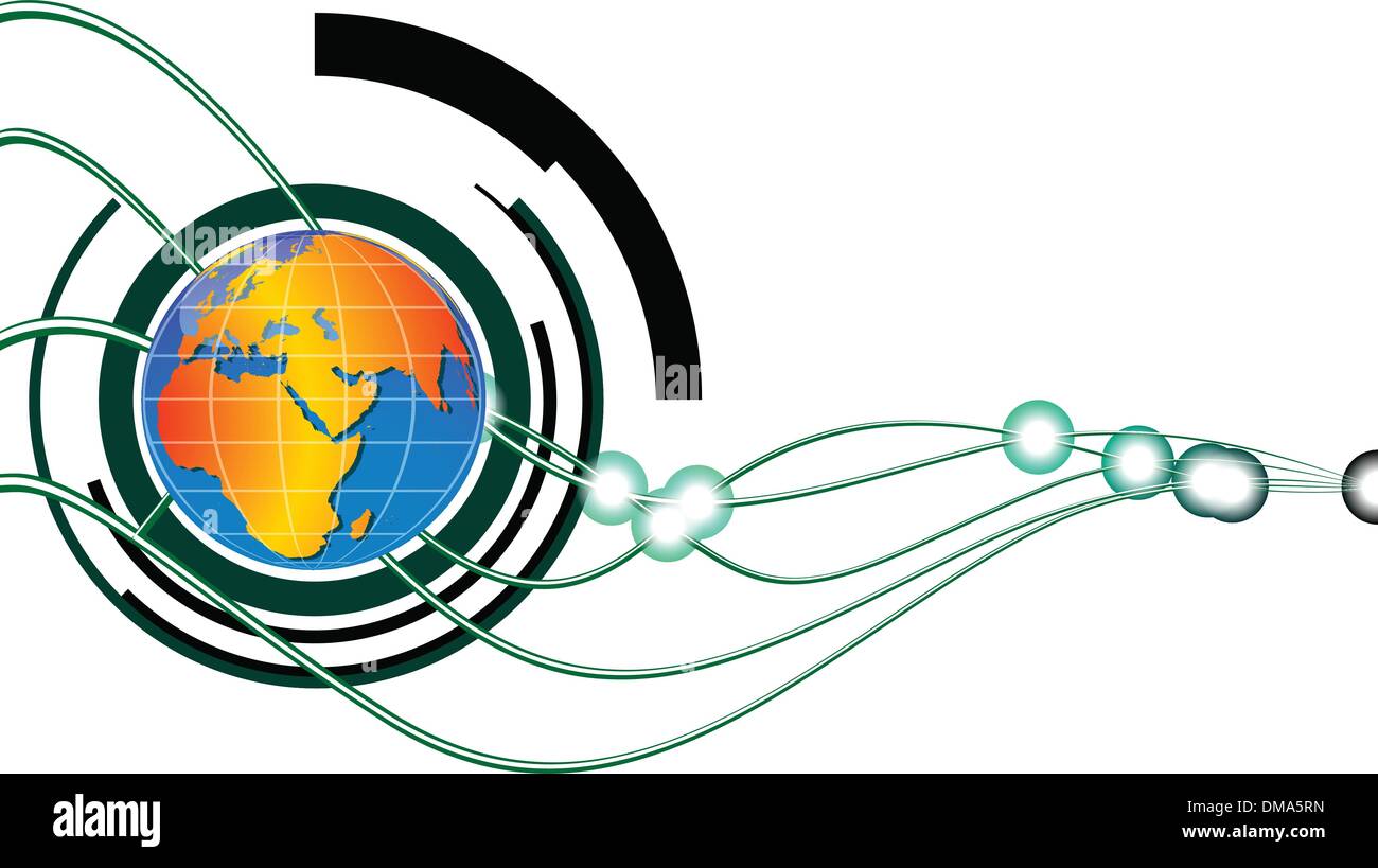 abstract hi tech background Stock Vector Image & Art - Alamy