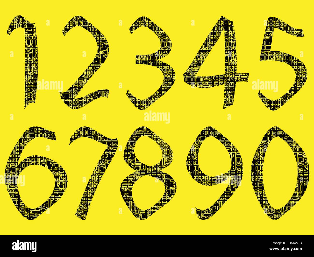 One over the eight Stock Vector Images - Alamy