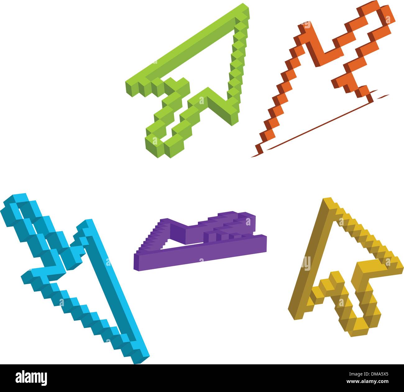 Cursor arrow hi-res stock photography and images - Alamy