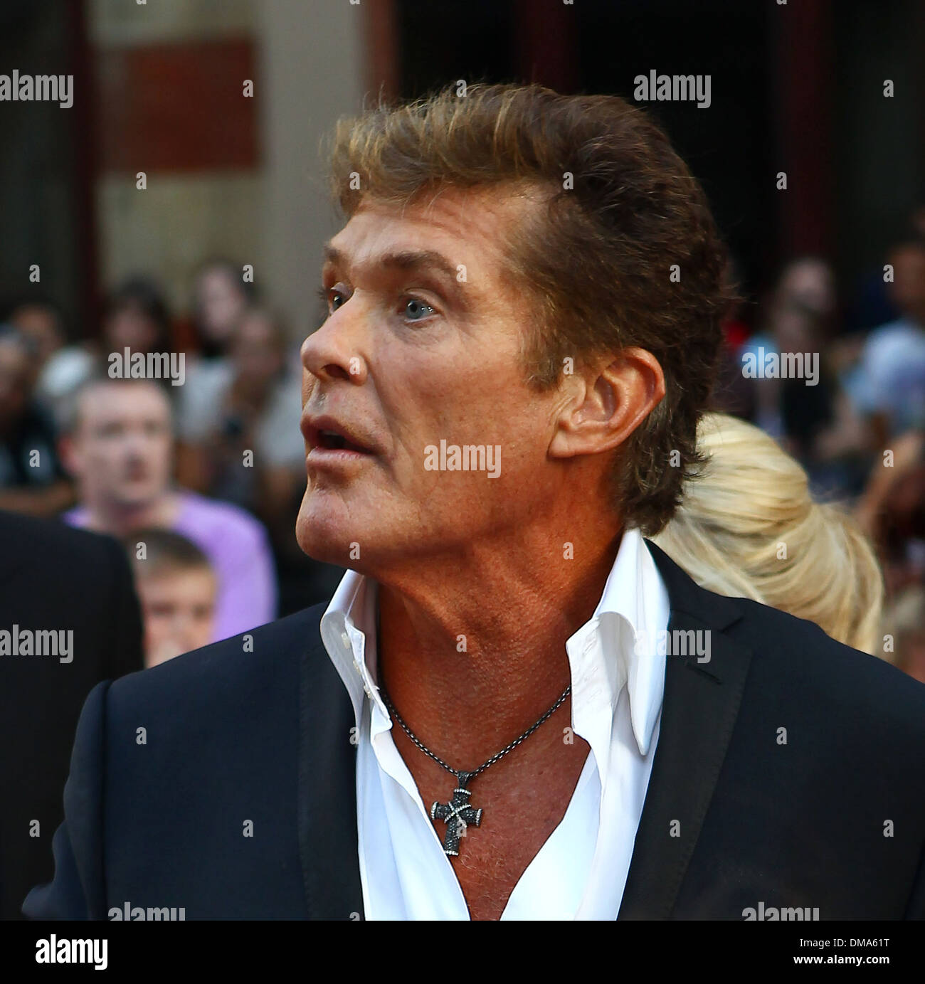 David Hasselhoff 'Keith Lemon Film' World premiere held at Odeon West ...