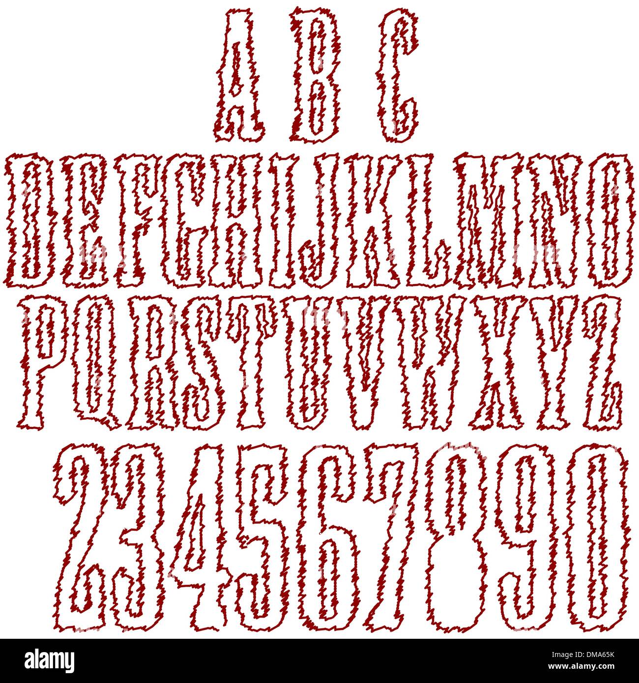 alphabet abstract letters Stock Vector Image & Art - Alamy