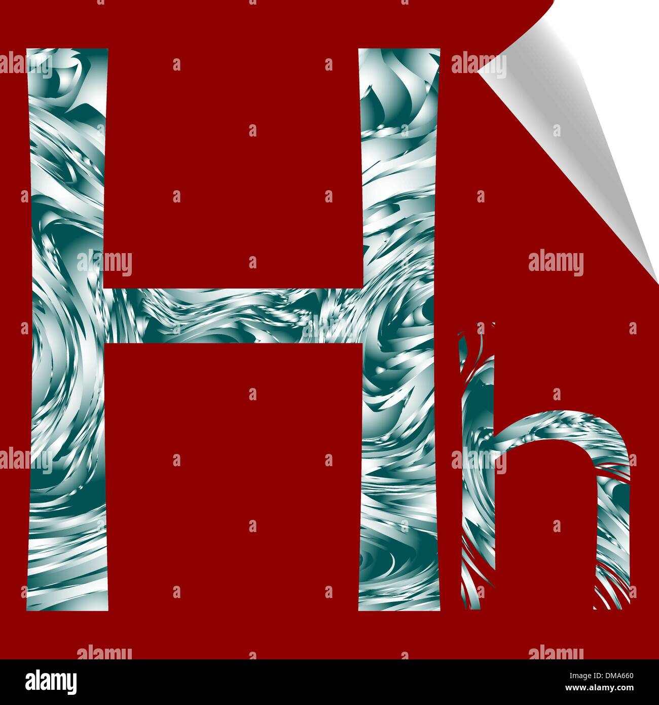 alphabet letter H Stock Vector Image & Art - Alamy