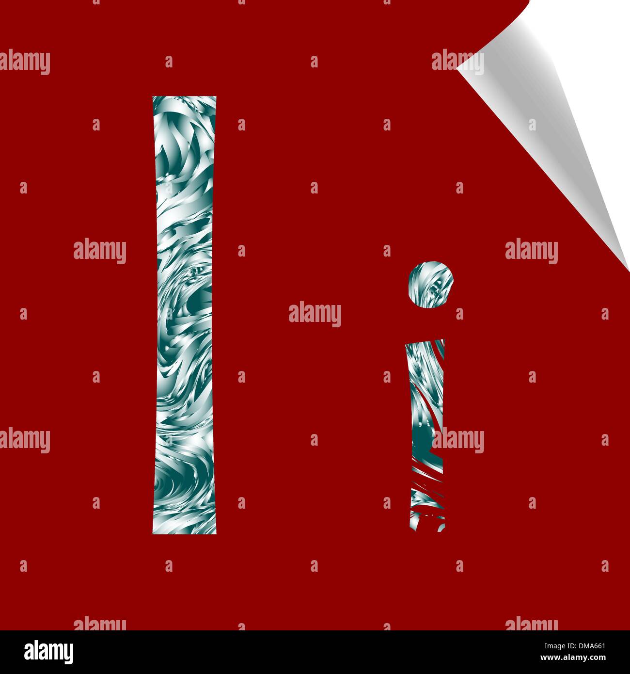 alphabet letter I Stock Vector Image & Art - Alamy