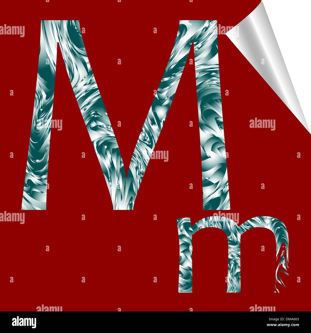 alphabet letter M Stock Vector Image & Art - Alamy