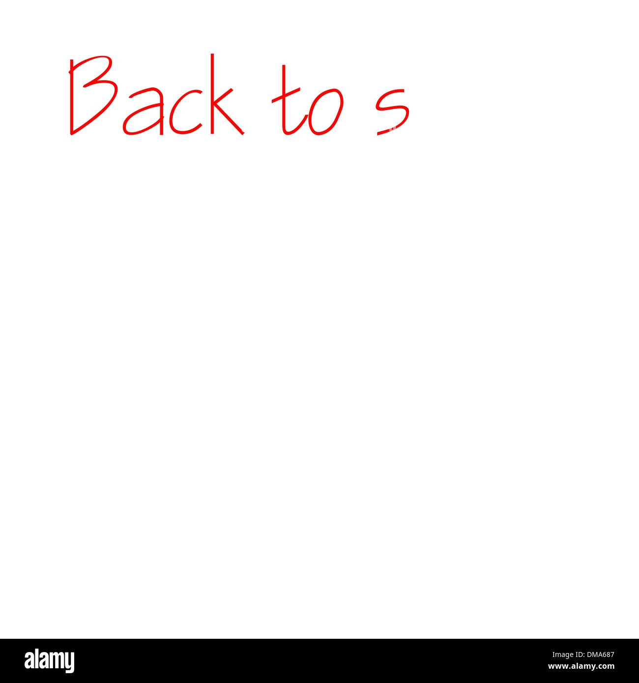 Kids going back school Stock Vector Images - Alamy