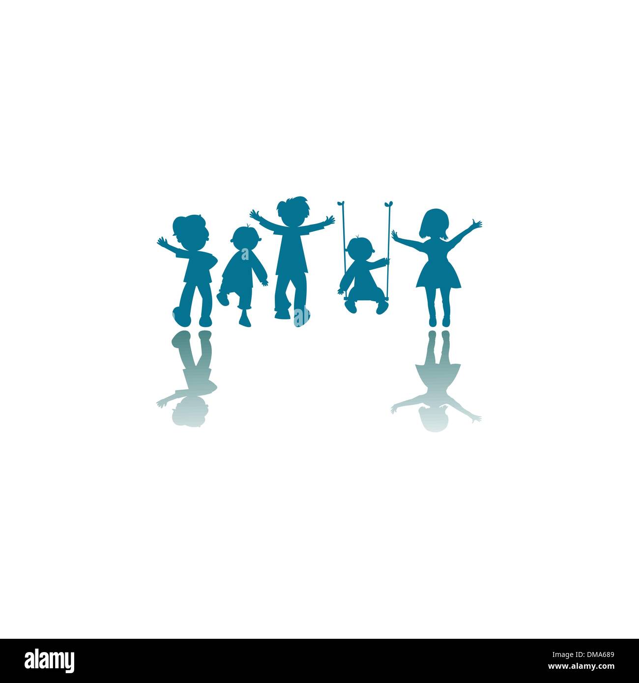 Kids art vector vectors Stock Vector Images - Alamy
