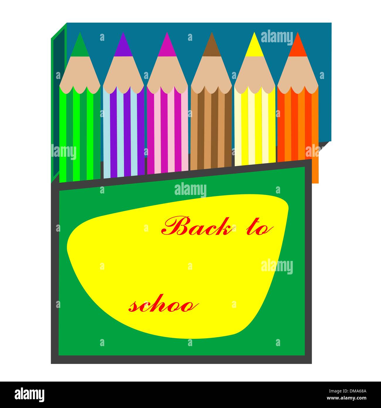 Pink school document Stock Vector Images - Alamy